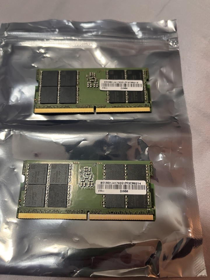 64GB (2x32) ddr5 5600 RAM. Laptop sodimm. SK Hynix memory. | eBay