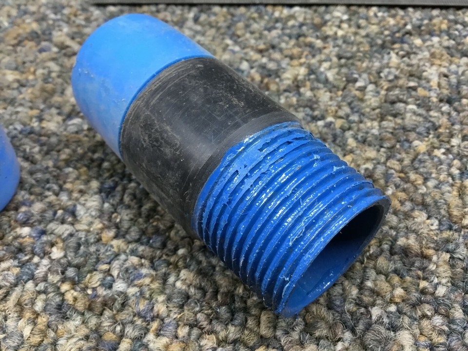 OCAL BLUE RIGID STEEL CONDUIT PIPE (1" Diameter X 3" Long) | eBay