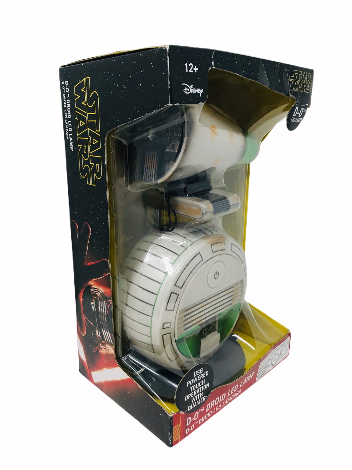Star Wars 12" D-O Droid USB LED Desk Lamp Dimmer Function Touch Control ...