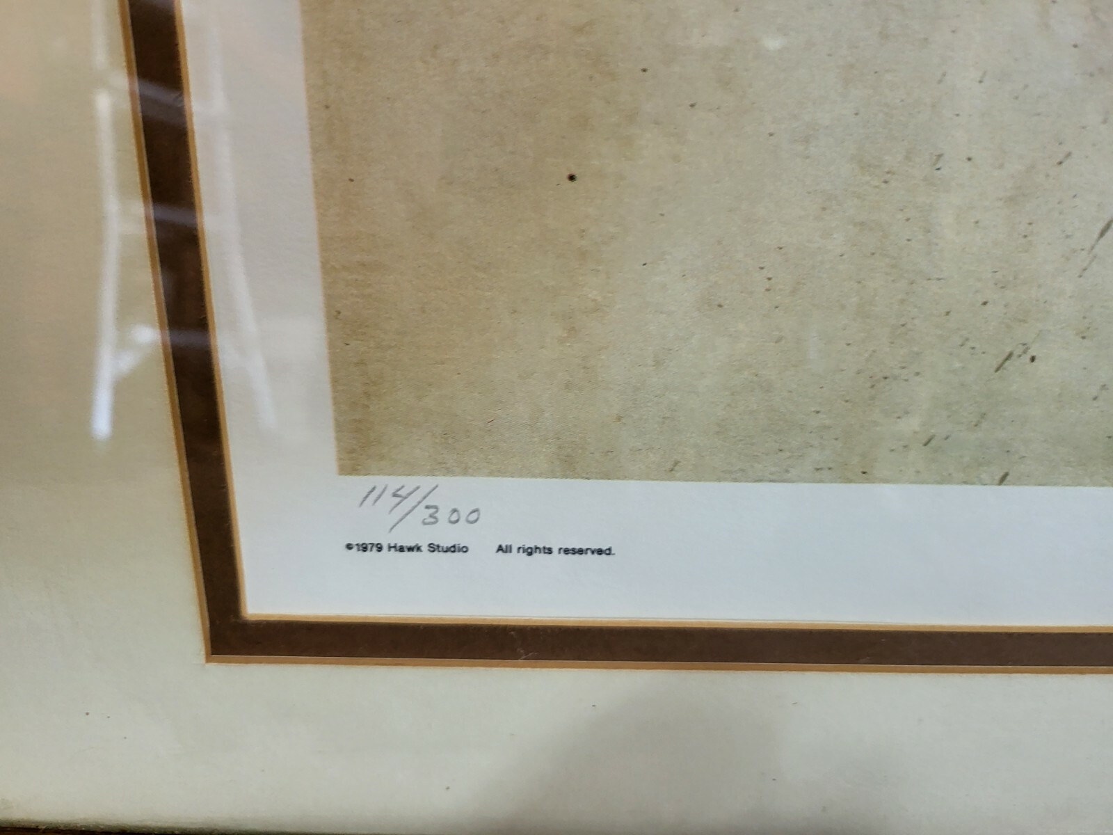 1977 Gary Hawk Signed Lithograph "The Saddle" #114/300 | eBay