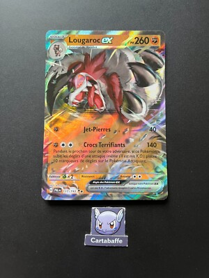 Carte Pokémon Lougaroc EX 117/193 EV2 Evolutions à Paldea NEUF | eBay