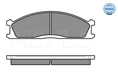 Meyle 0252134717 Brake Pad Set for sale online | eBay
