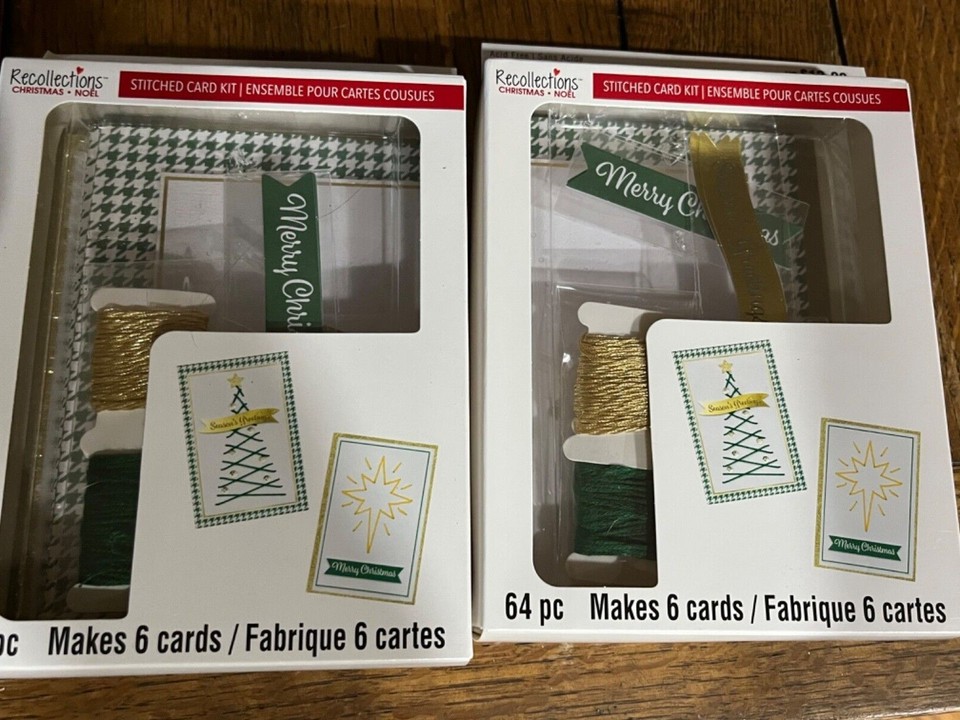 Recollections Christmas Holiday Card Making Kit, 6 Kit Selection, 6 ...