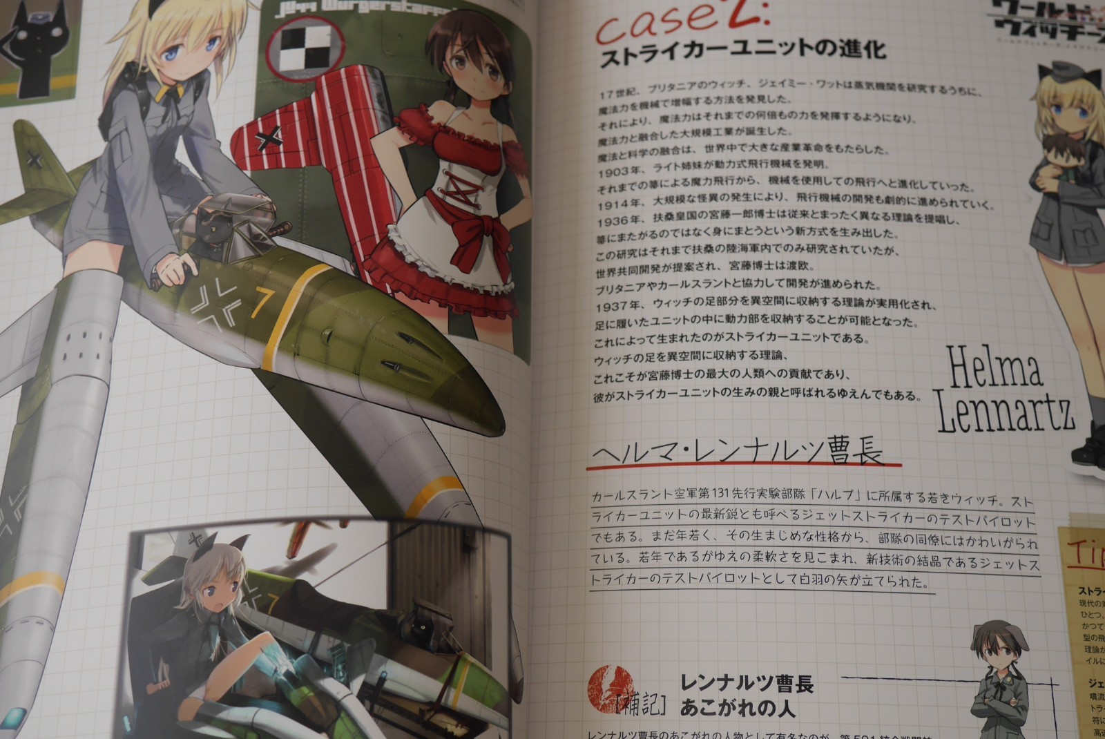 JAPAN Strike Witches: Humikane Shimada The World Witches 2018 (Art Book ...