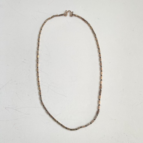 Baht Chain Sterling Silver Necklace 2mm Thick 17in Long Original U ...