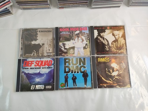 Lot 6 Rare CDs 80s 90s 2000s Rap R&B Hip-Hop Def Squad Public Enemy ...