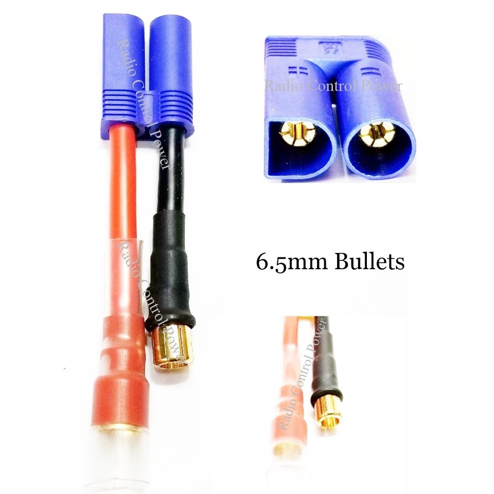 RCP- Bullet Connectors to EC5/IC5 Select Bullet Size Single Plug-Series ...