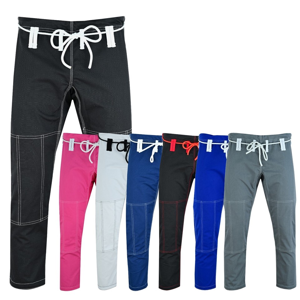 New BJJ Gi Pants Brazilian Jiu Jitsu Gi Pants Martial Arts MMA ...