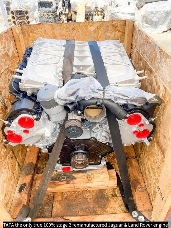 LAND ROVER RANGE ROVER 5.0 ENGINE STAGE 2 BUILT V8 SUPERCHARGED ...