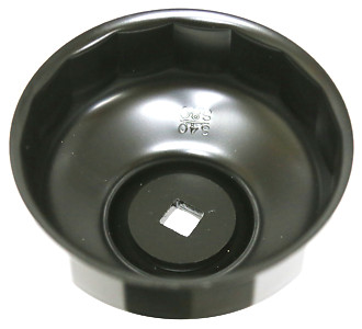 Oil Filter removal Cup Wrench 86mm x 16 Flutes 3/8"Dr Cup T&E Tools ...