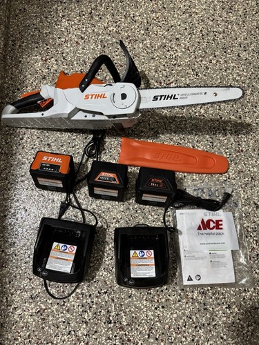 Stihl MSA 70C Electric Battery-Powered Chainsaw with Battery and ...