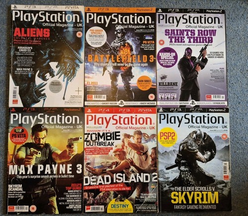 PlayStation Official Magazine UK Job Lot/Bundle PS2/PS3 2000's ...