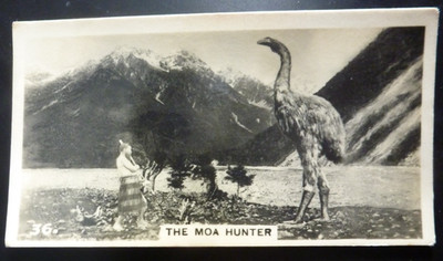 1926 Wills New Zealand-Early Scenes & Maori Life #36 The Moa Hunter VG ...