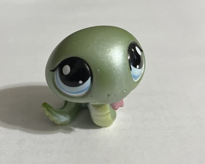 💚Authentic Littlest Pet Shop LPS Snake #969 Green Iridescent Charmer | eBay