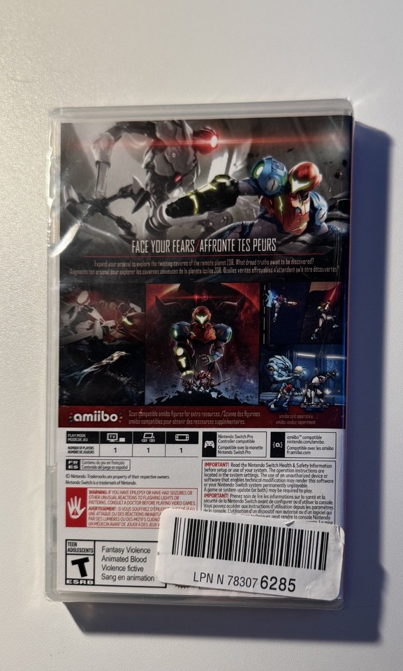 Metroid Dread Nintendo Switch Video Game Brand New Sealed | eBay