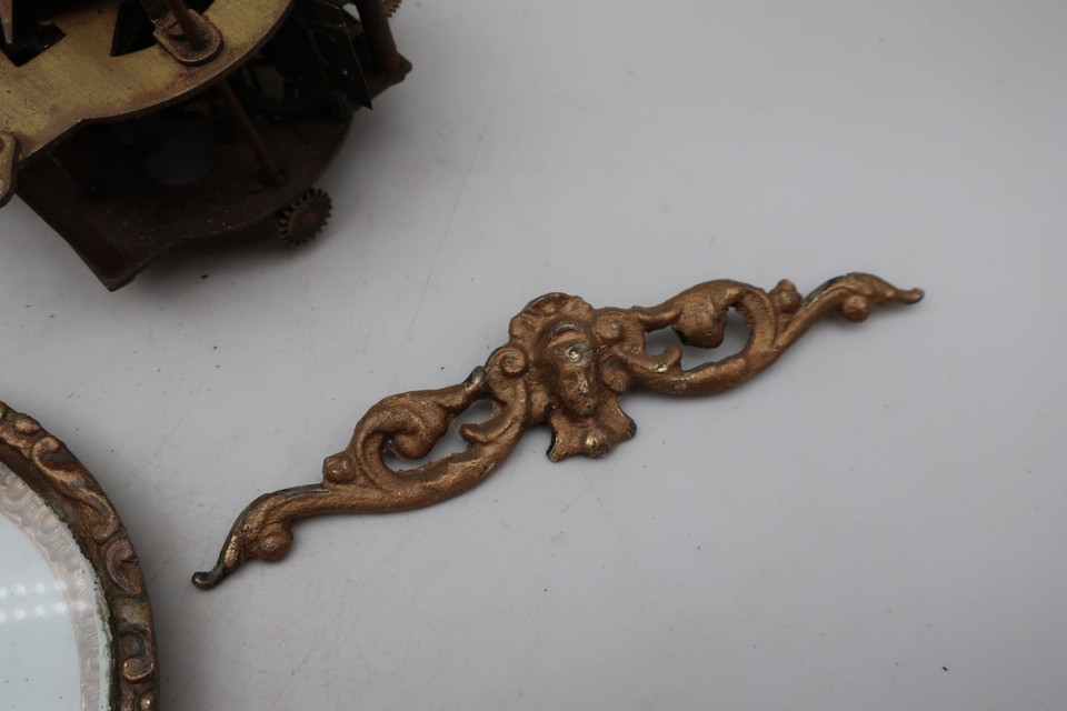 #F Antique Ansonia Clock Co. Movement & Dial - Patented June 18 1882 - 5 1/3 | eBay