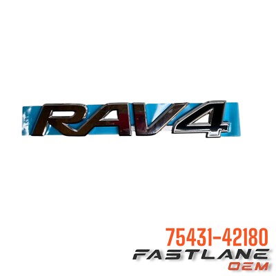 2019-2024 TOYOTA RAV4 BACK DOOR EMBLEM NEW OEM 75431-42180 | eBay