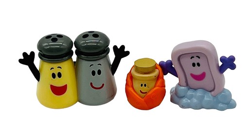 Blues Clues Slippery Soap Paprika Mr Salt Mrs Pepper Plastic Figures ...
