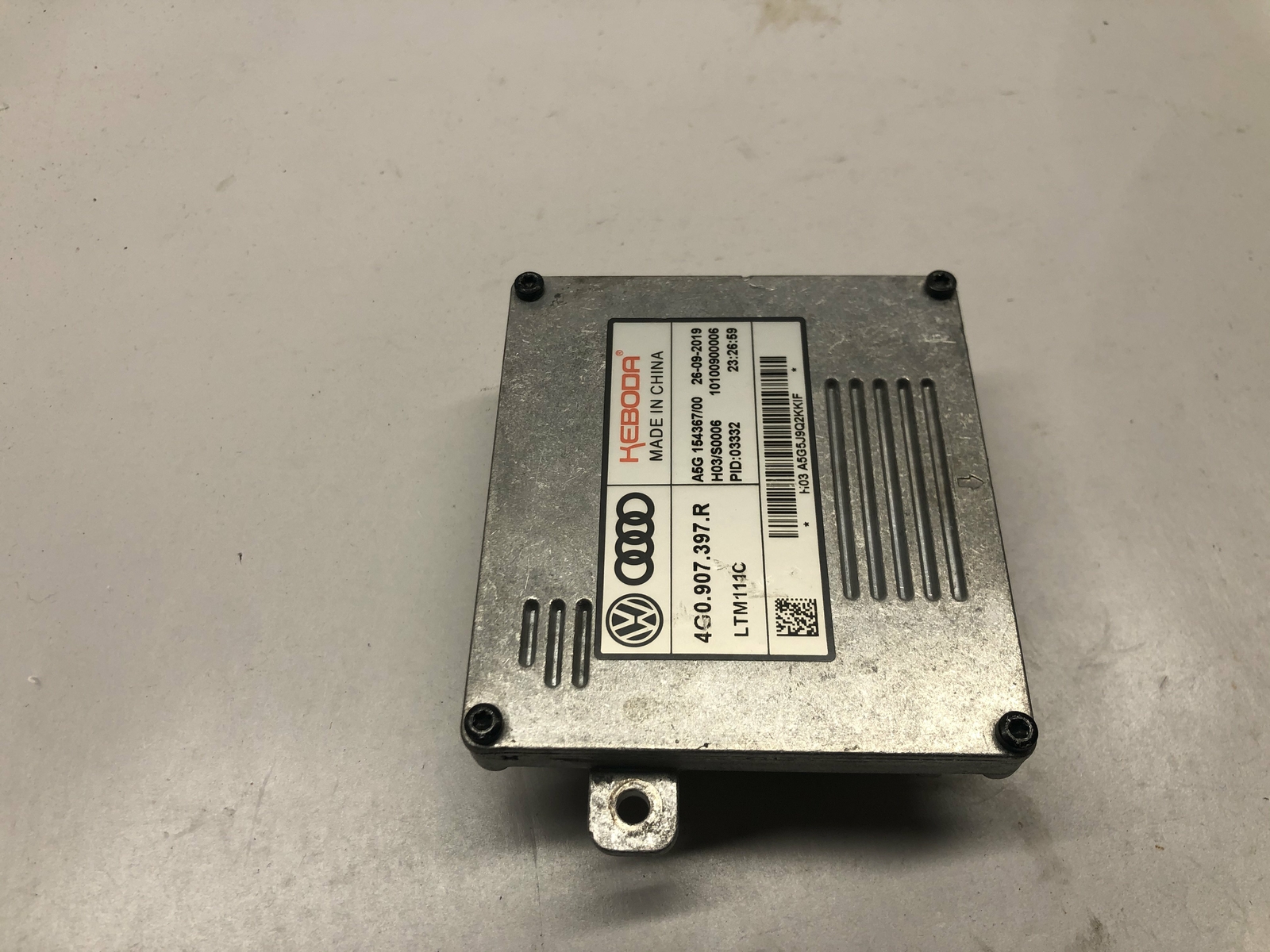 AUDI A3 8V1 8VK Right Side LED Lights Control Unit Module 4G0907397R ...