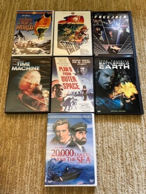 Collection of Classic Science Fiction Scifi Sci Fi Adventure DVDs DVD ...