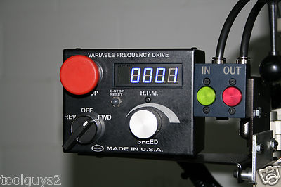 Servo Variable Frequency Drive Step Pulley VFD Kit 3 HP 230v 3Ph ...