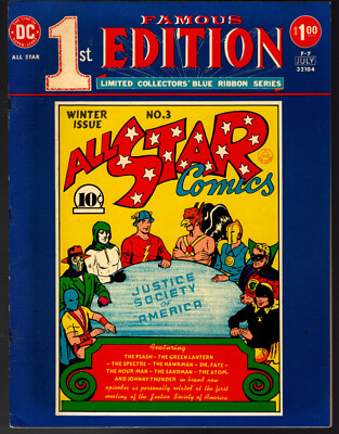SALE: ALL STAR COMICS #3 Justice Society Famous First Edition F-7 ...