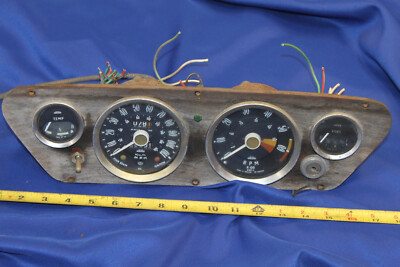 Triumph Spitfire MK1 Gauge Cluster Assembly | eBay