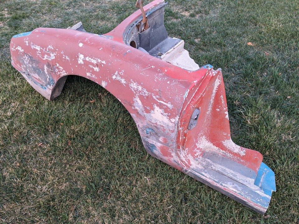 1958- 1960 corvette passenger rear fender original used | eBay