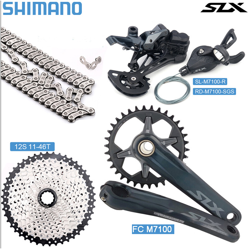 Shimano SLX M7100 1x12 12-speed MTB Drivetrain Groupset | eBay
