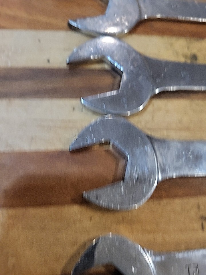 MAC TOOLS 6 Pc. SAE Thin Open-End Wrench Set 5/16"-1". USA 🇺🇸 | eBay