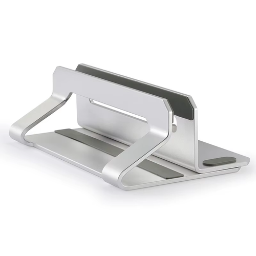 Aluminum Width Adjustable Vertical Desktop Holder Dock save Space for ...