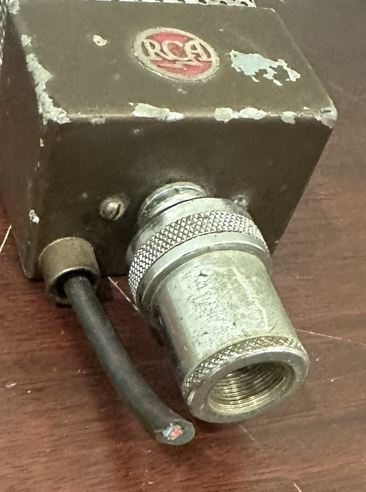 Vintage Original RCA 74-B Junior Ribbon Velocity Microphone 74B Mic ...