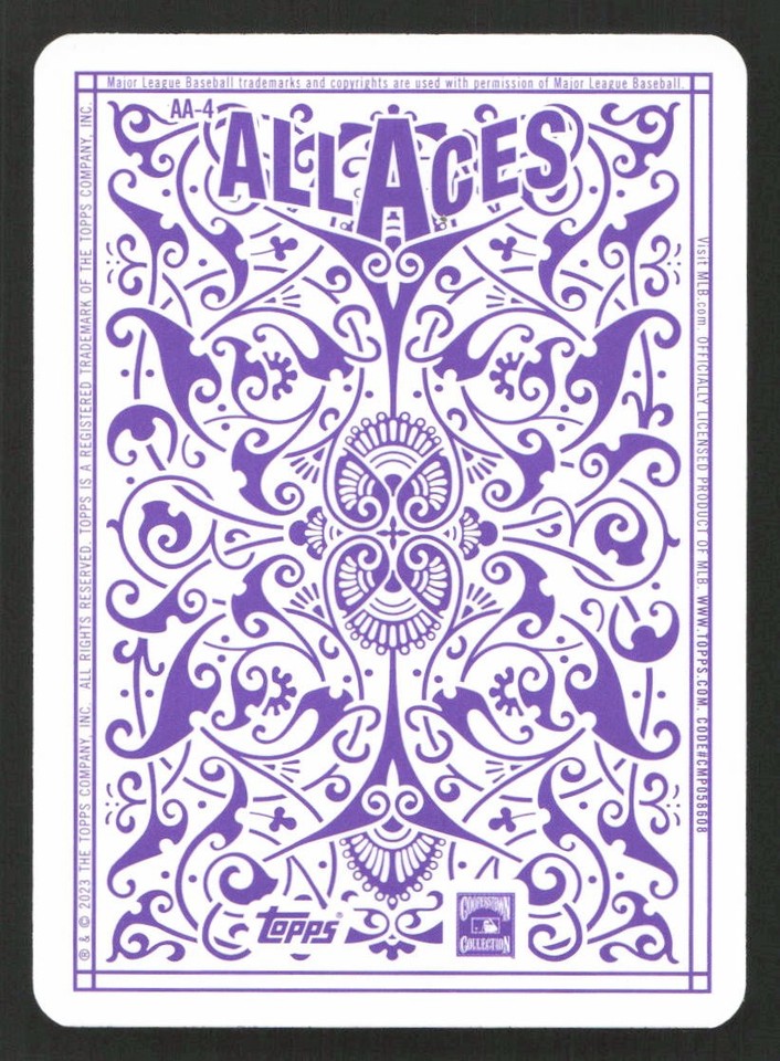 2023 Topps Randy Johnson All Aces #AA-4 Card | eBay