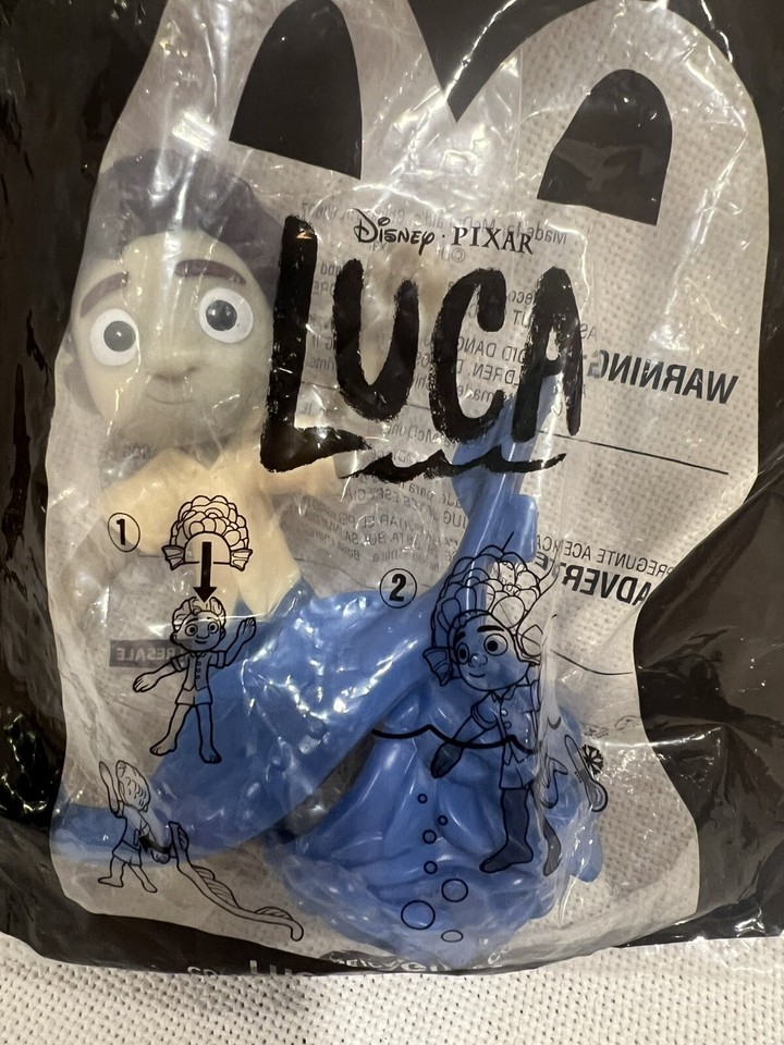 McDonalds Happy Meal Toy Disney Pixar LUCA #7 Luca Paguro Color Change ...