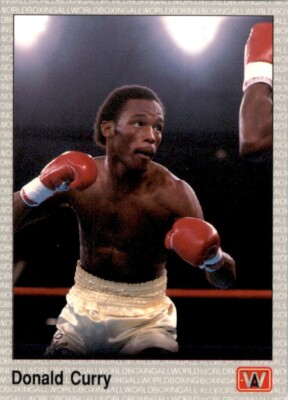 1991 AW Sports Boxing #9 DONALD CURRY | eBay