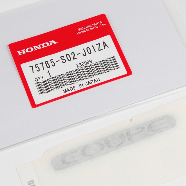 JDM OEM Type-r Honda Integra Acura Emblem Sticker Decal Rear 75717-st7 ...