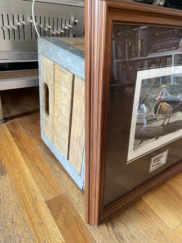 Nevada Duck Stamp & Print Tak Nakamura 1995 Framed Signed Numbered Mint ...