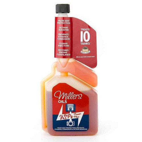 Millers Oils VSPe Power Plus Multishot Lead Fuel Additive 500ml Ethanol ...