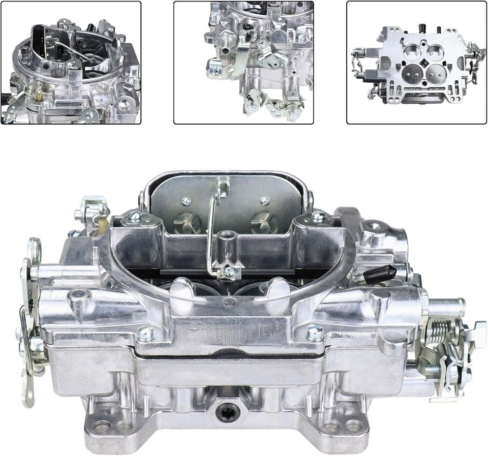 For Edelbrock 1405 Performer 600 CFM 4 Barrel Carburetor w/Manual ...