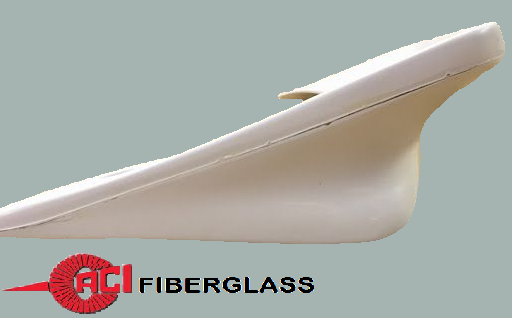 1991-96 C4 Corvette Rear Spoiler Aero Blade Wing ACI Fiberglass NEW ...