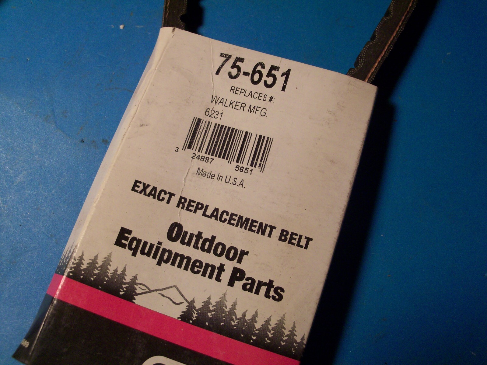 New OREGON V Belt 75-651 FITS WALKER 6231 OEM S59 | eBay