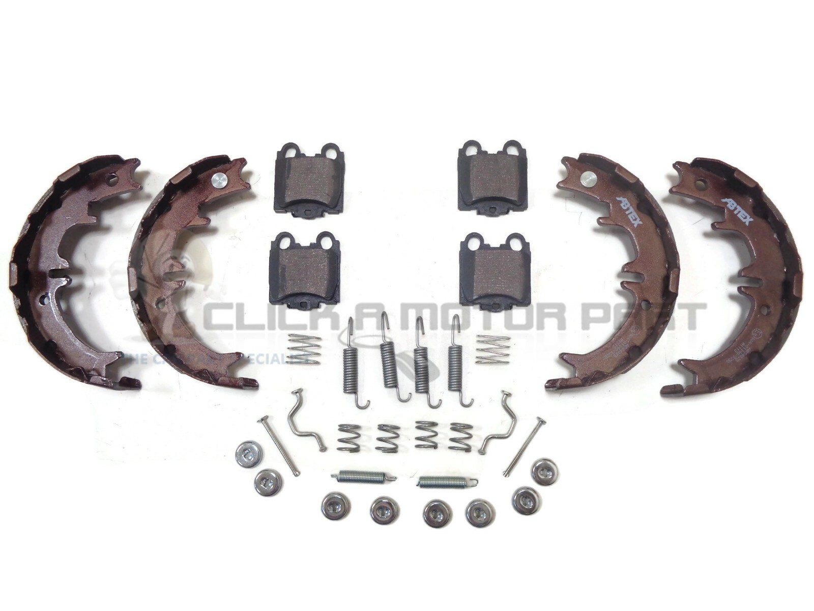 REAR HANDBRAKE SHOES + FITTING KIT & PADS FOR LEXUS IS200 & IS300 1999 ...