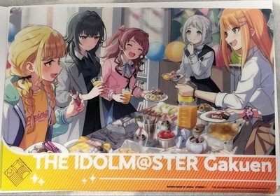 The Idolmaster Gakuen Clear Visual Poster - Yume Hanami, Temari ...