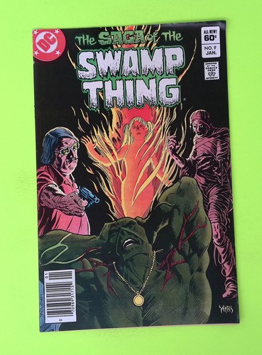 Saga of the Swamp Thing #9 1983 DC Comics Newsstand 7.0 Comic Book M94 ...