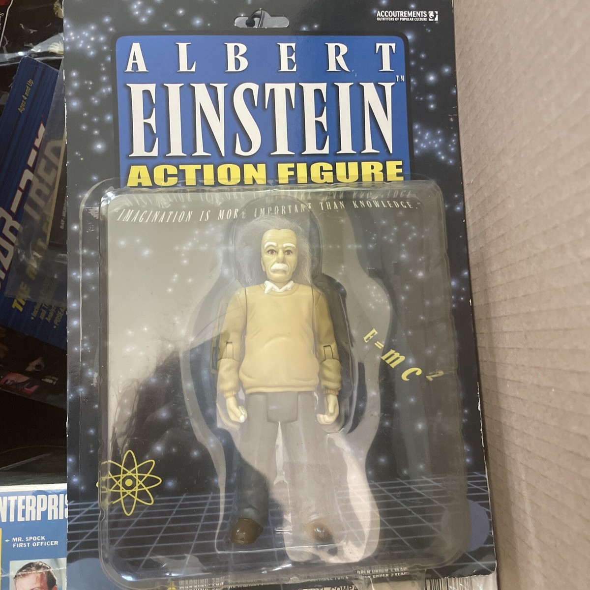 Albert Einstein Action Figure Nutty Professor Or One Cool Dude?