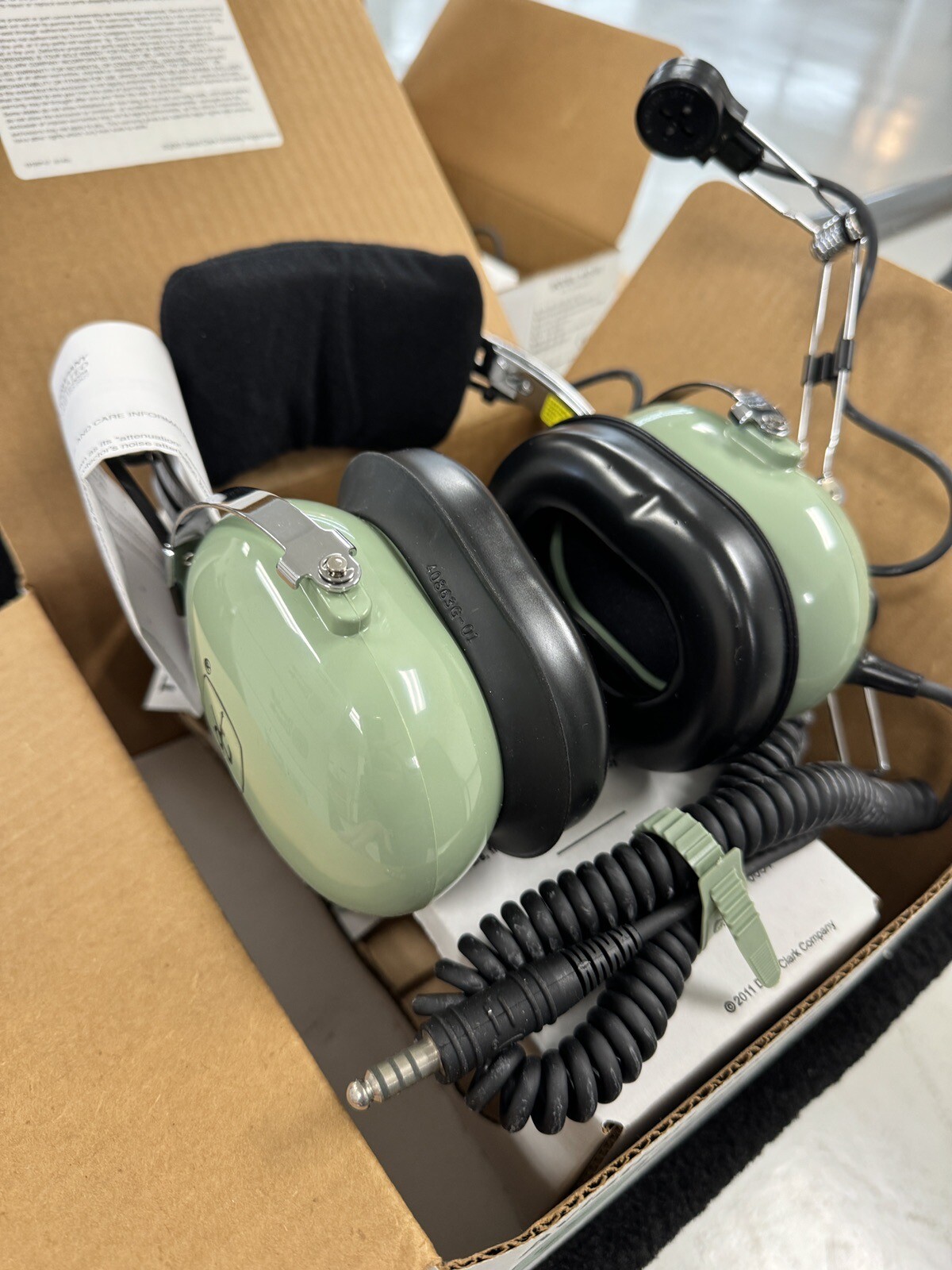 David Clark Aviation Headset H10-56 | H1056 | QTY 10 P/N-18283G-02 Warranty