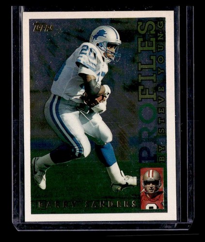 Barry Sanders 1995 Topps Profiles #10 | eBay