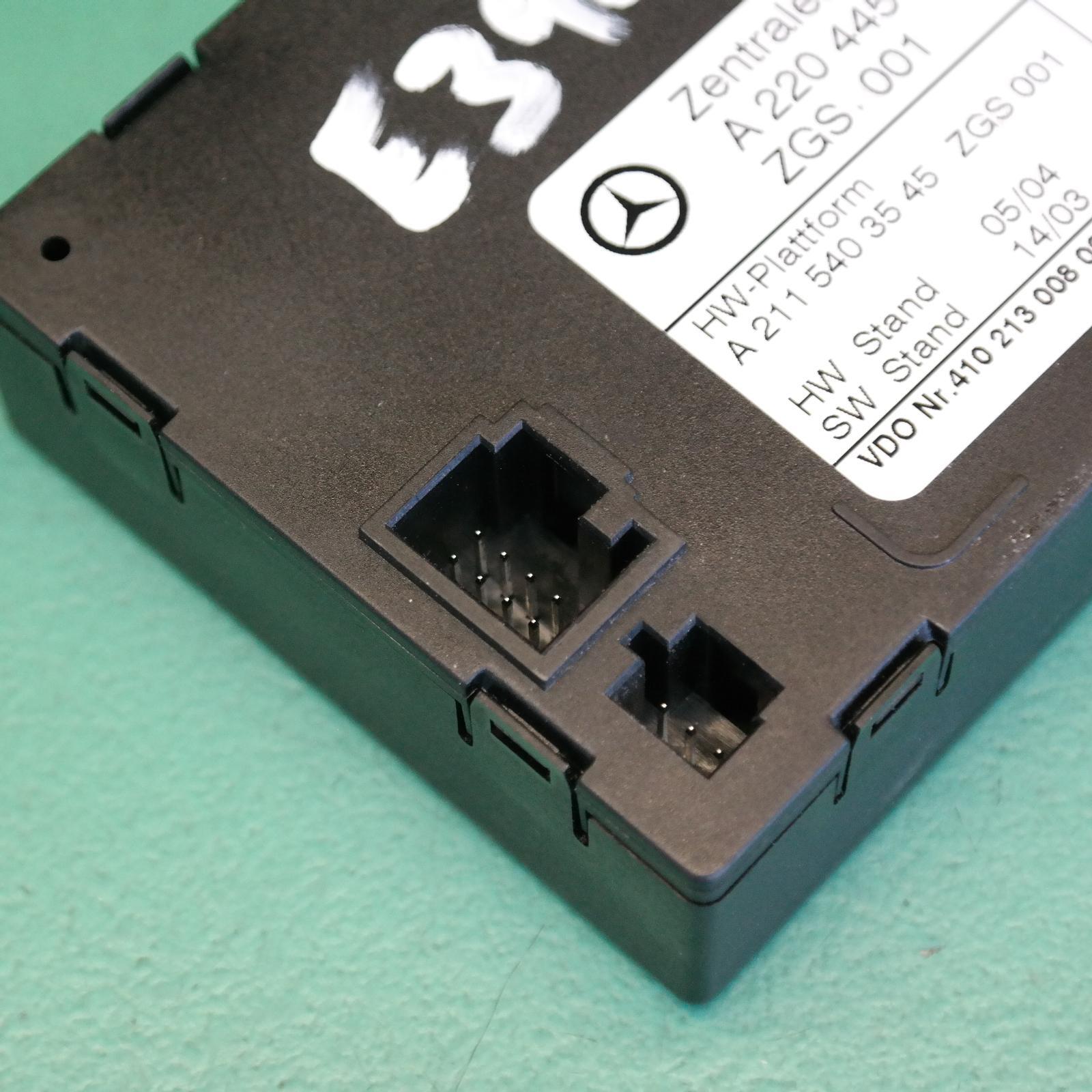 MERCEDES SL CLASS ECU MODULE #E3940 R230 # Central Gateway ECU # (6945 ...