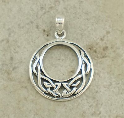 EXOTIC .925 STERLING SILVER CELTIC KNOT PENDANT style# p0665 | eBay