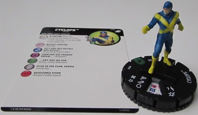 CYCLOPS 019 X-Men Xavier's School Marvel HeroClix First Class | eBay